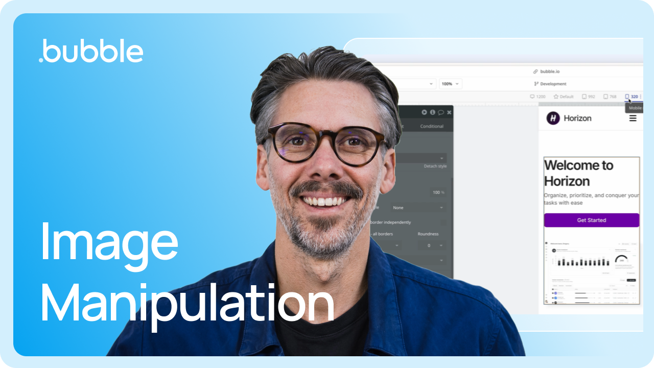 Leverage custom images (Lesson 1.7) | Bubble
